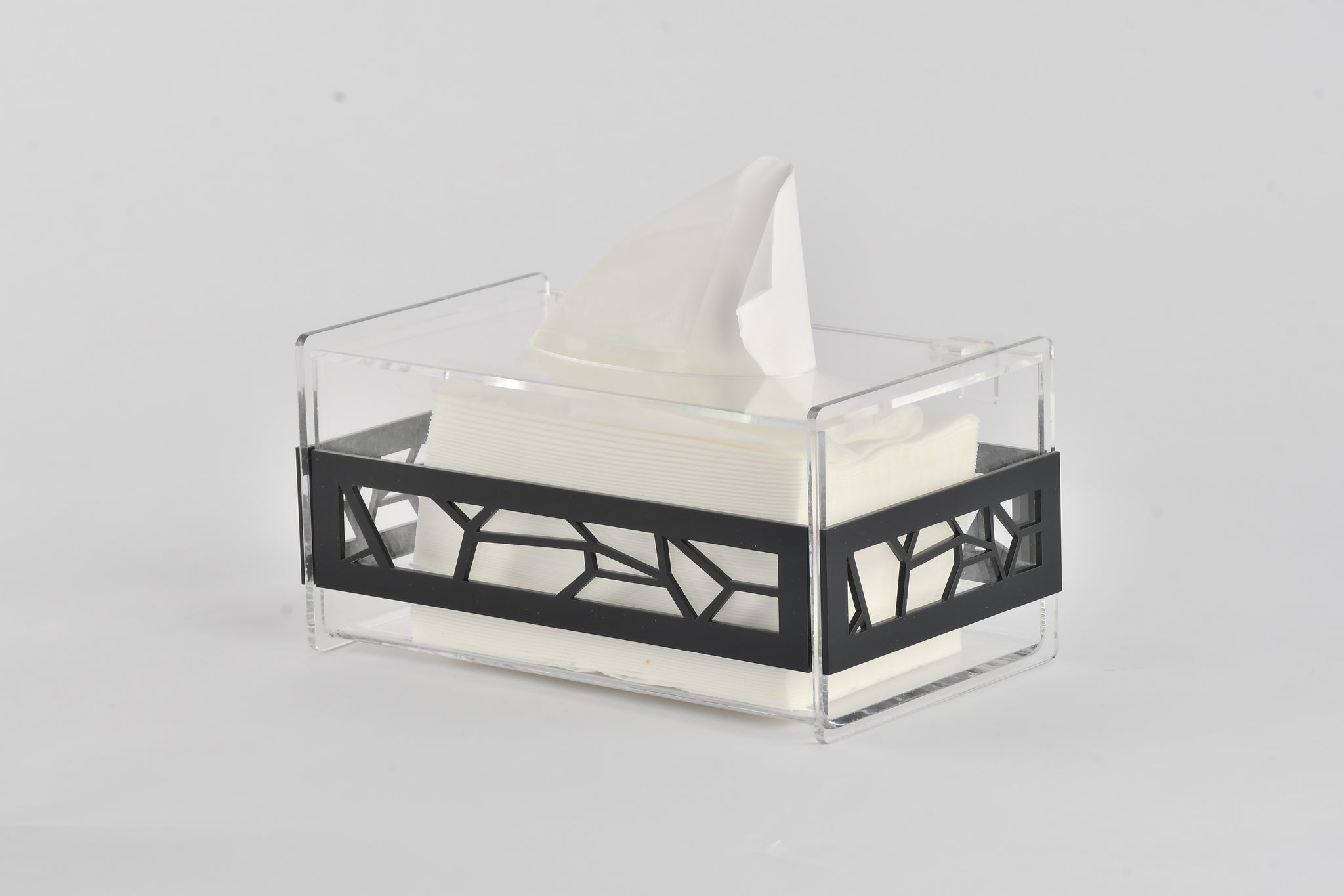 Black tissue box – posh