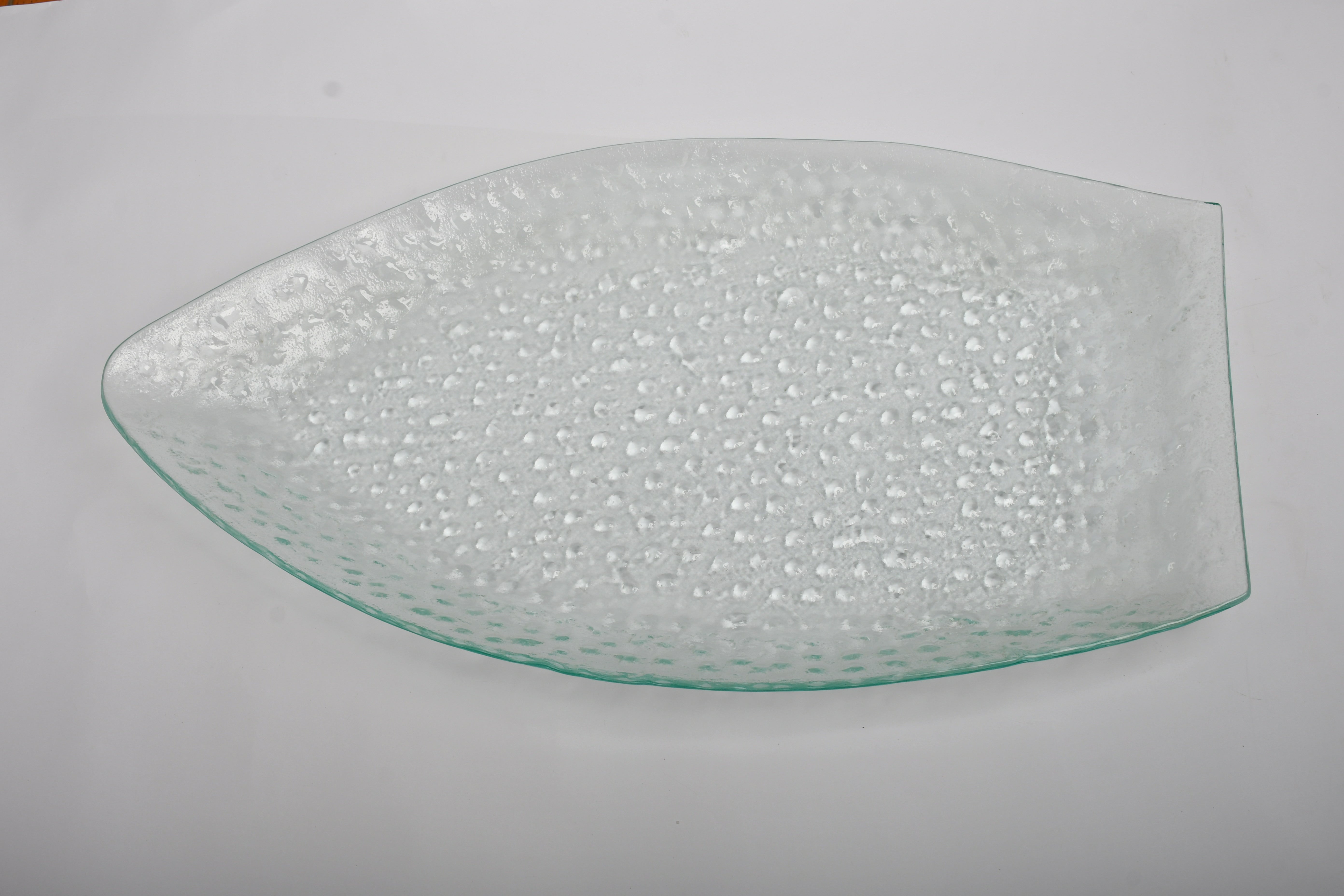 Fish shape glass serving plate – posh
