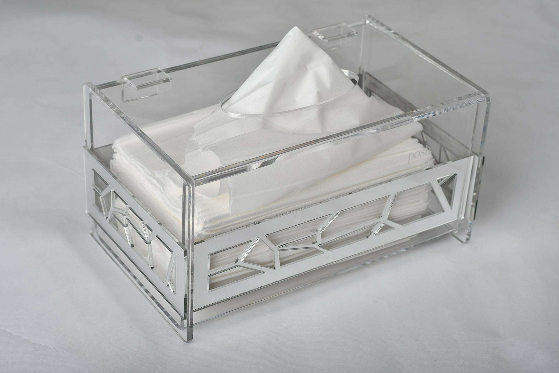 silver tissue box – posh