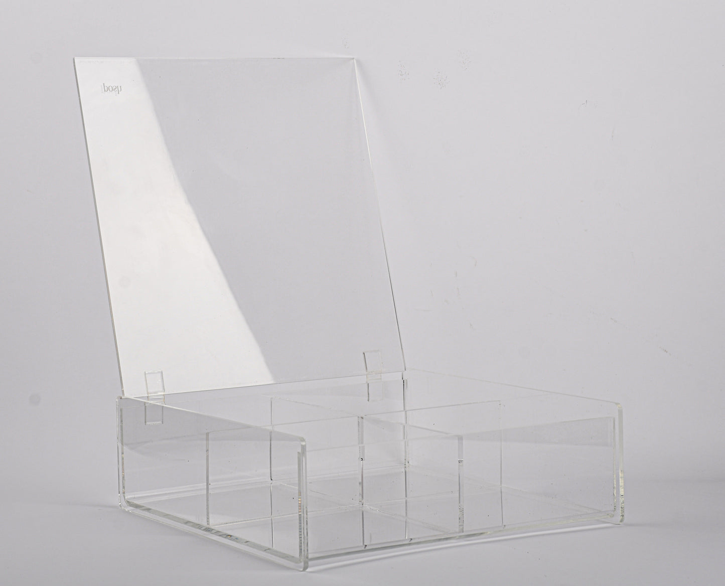 Transparent tea box 12 slots – posh