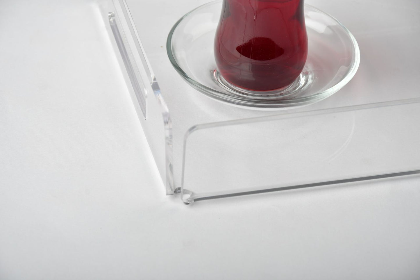 small transparent tray – posh
